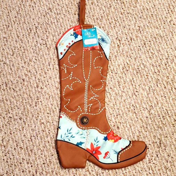 The Pioneer Woman | Holiday | Pioneer Woman Cowboy Boot Stocking | Poshmark